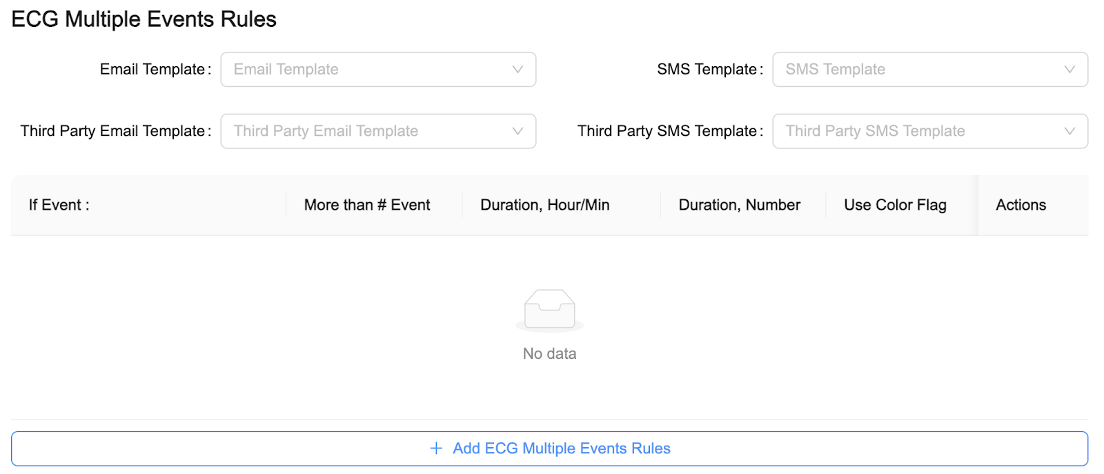 Multiple Event Rules – Help Center
